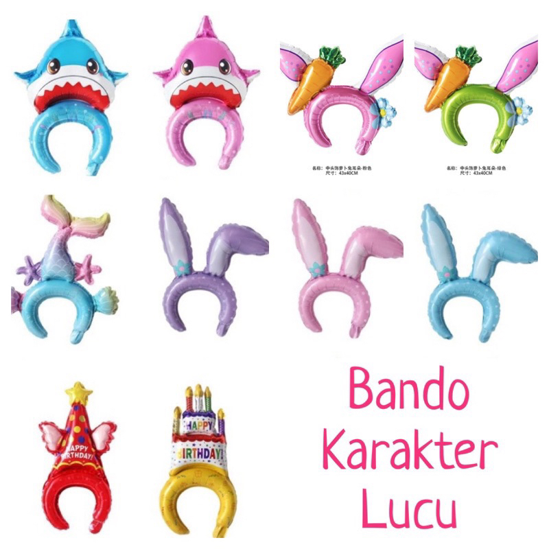 Jual Balon Bando Karakter Paw Patrol Cinnamoroll Kuromi Stella Lou ...