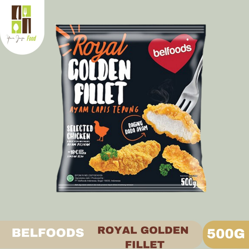 Jual Belfoods Royal Golden Fillet / Fillet Ayam 500g | Shopee Indonesia
