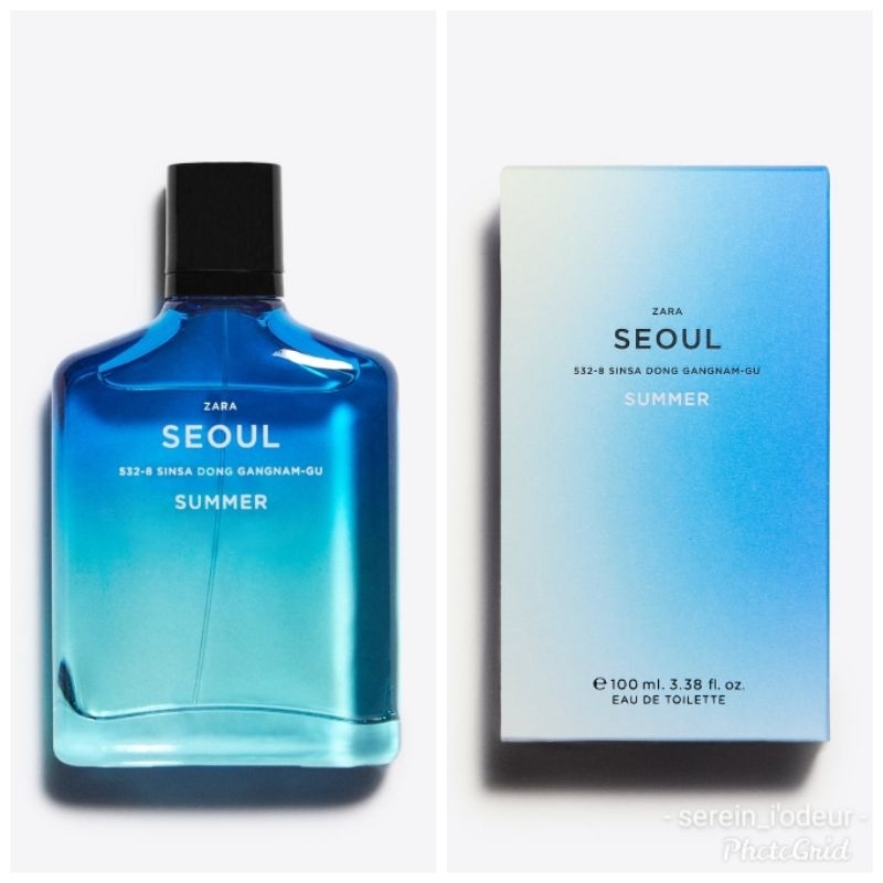 Jual PARFUM ZARA SEOUL - SEOUL SUMMER 100ML | Shopee Indonesia