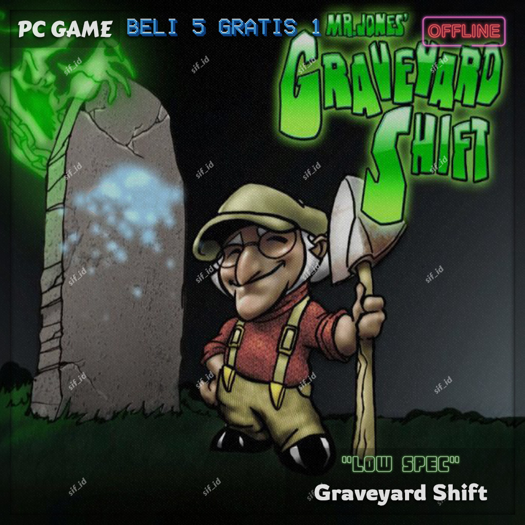 Jual Mr. Jones’ Graveyard Shift - PC Game - DVD Game PC | Shopee Indonesia