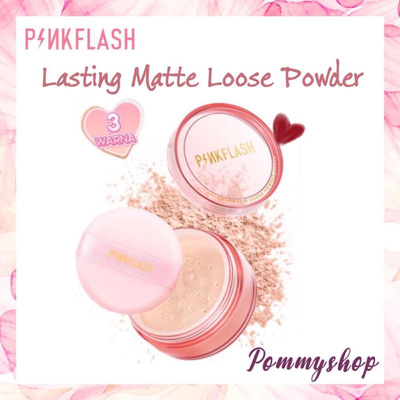 Jual Pinkflash Lasting Matte Loose Powder | Shopee Indonesia