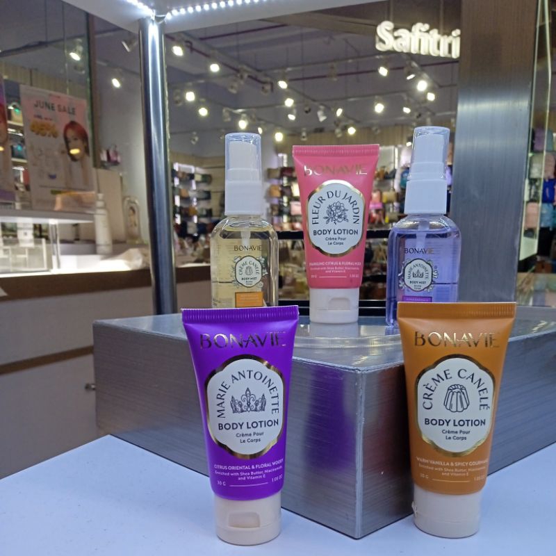 Jual Free Bonavie Body Lotion/Bonavie Body Mist (Setiap pembelian Cera ...