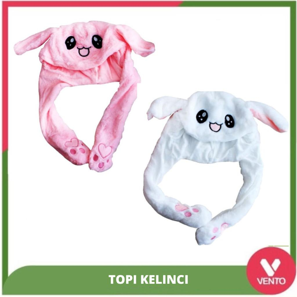 Jual [VENTO]Topi Bunny Hat Topi Kelinci Lucu Non LED | Shopee Indonesia
