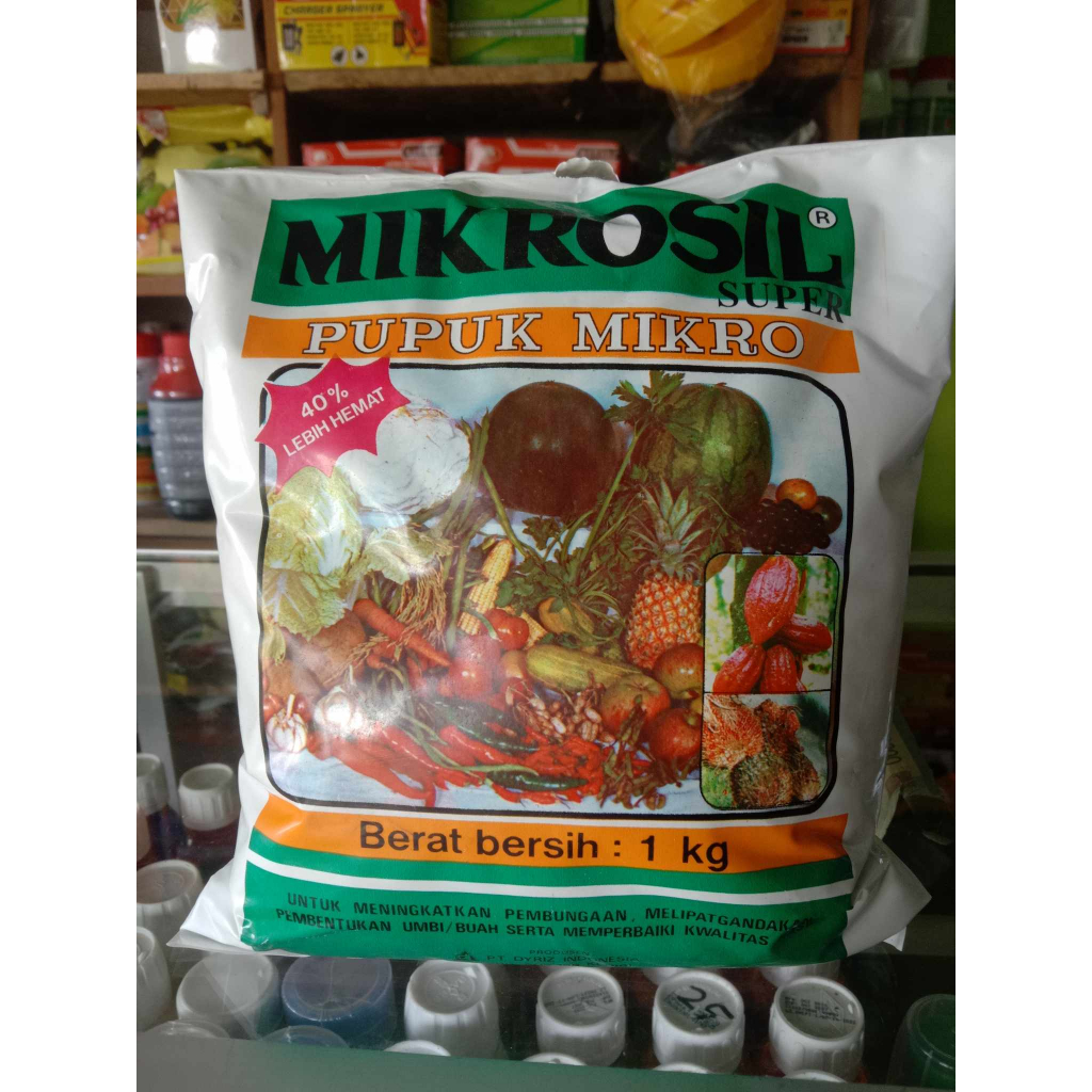Jual Pupuk Mikro MIKROSIL SUPER Kemasan 1 kg | Shopee Indonesia