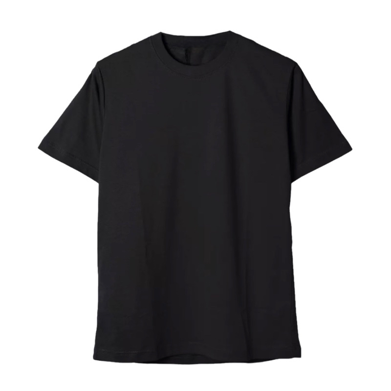 Jual Kaos Polos Hitam Jet Black Cotton Combed 24S Premium Size Jumbo ...