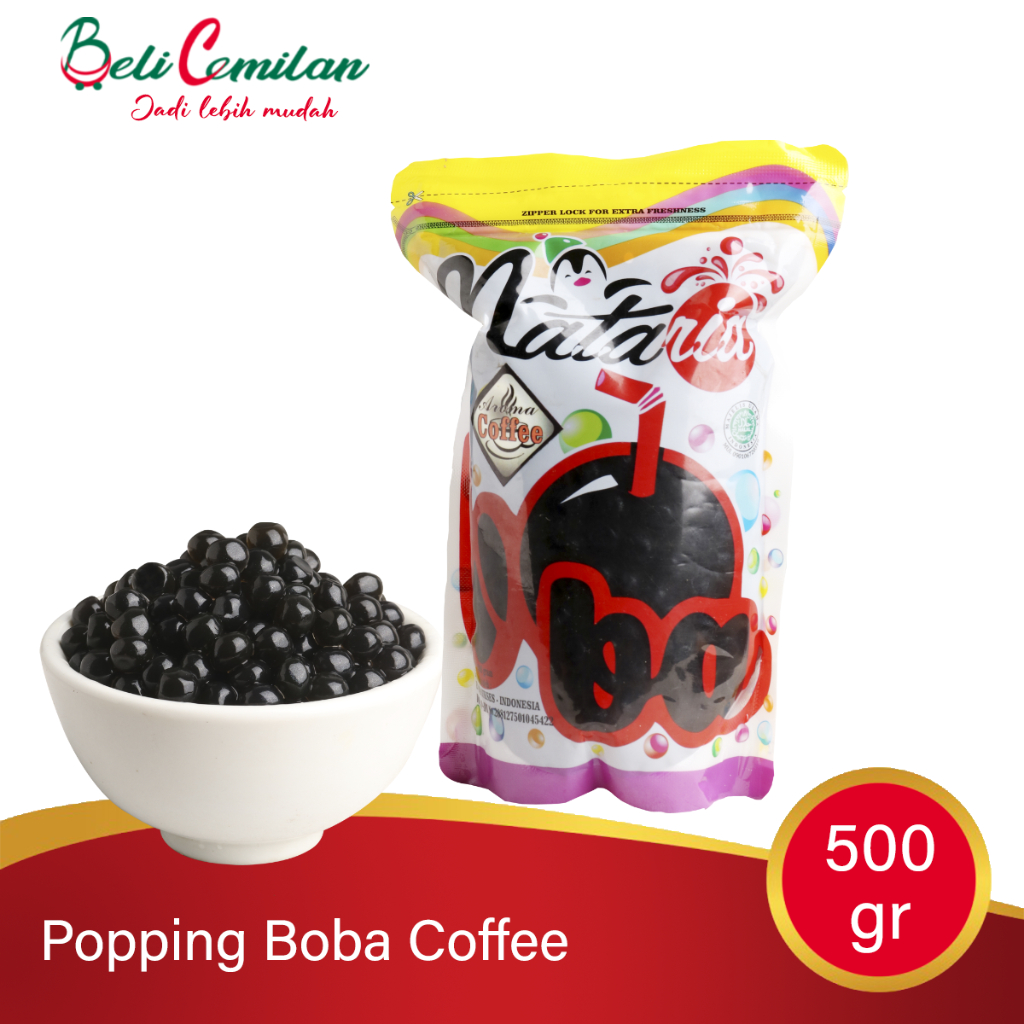 Jual Popping Boba Jelly Aneka Rasa 500gr - Topping Boba Instant Halal ...