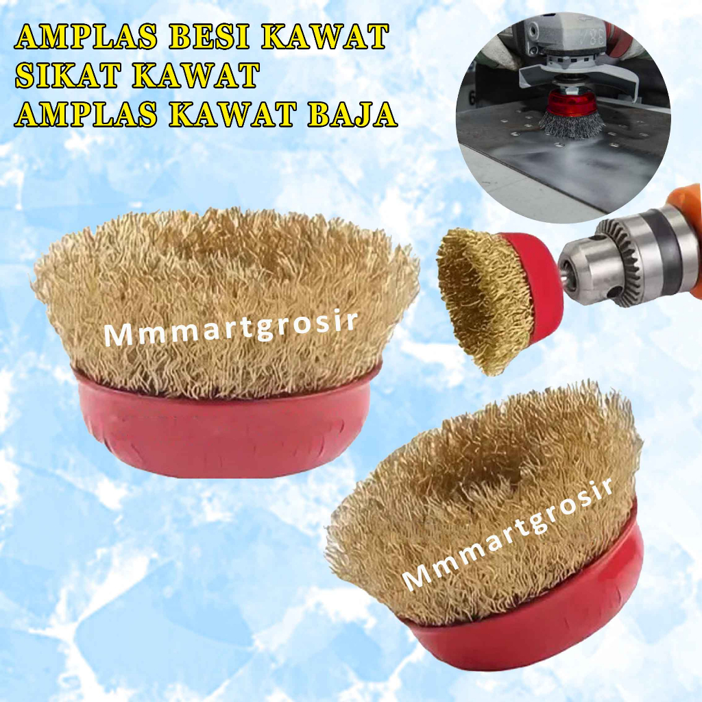 Jual Sikat Kawat Gerinda / Amplas Besi Kawat / Amplas Kawat Baja ...