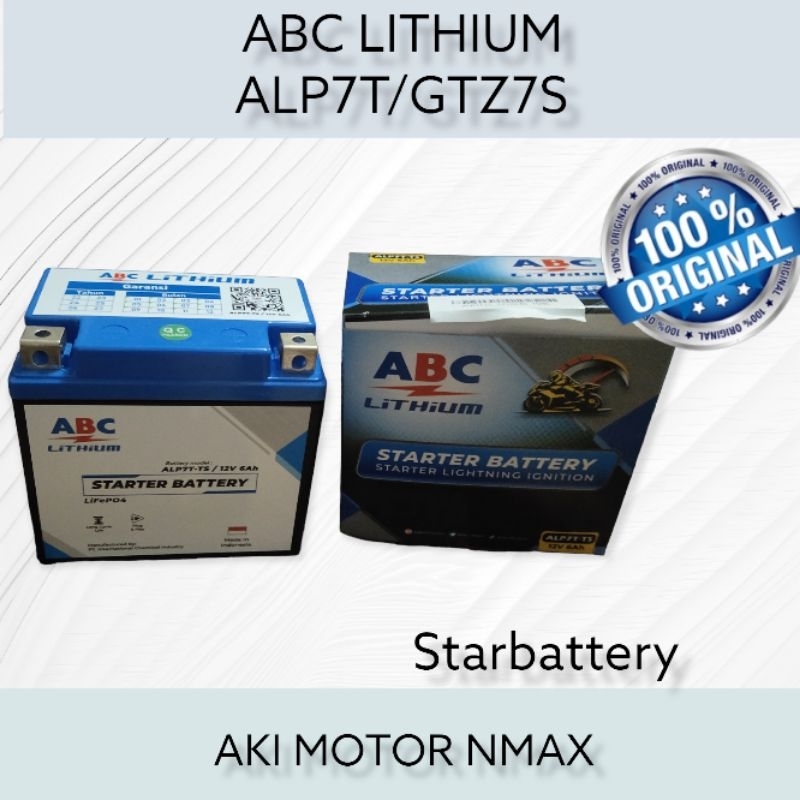 Jual Aki Motor Lithium Honda Vario 125 cc/150 cc/160 cc ABC Battery ...