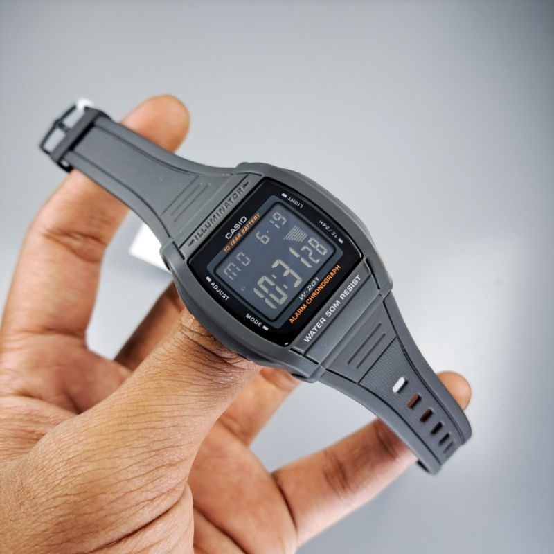 Jual Jam Tangan Casio Illuminator W201 Original | Shopee Indonesia