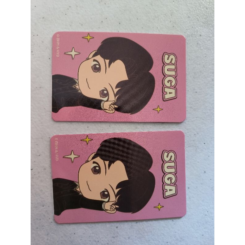 Jual BTS Tiny Tan Binggrae photocard official suga | Shopee Indonesia