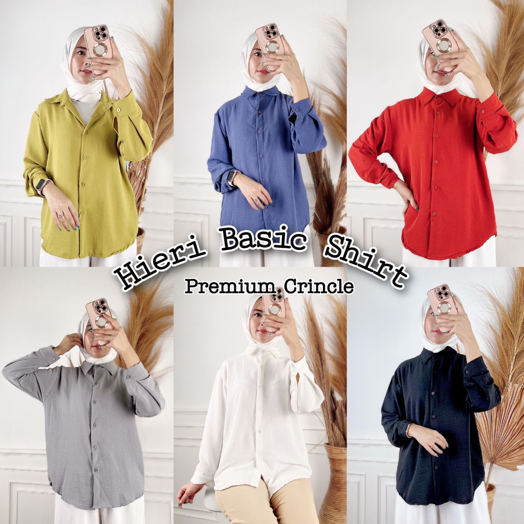 Jual AFI - MC - ⭐️ PREMIUM AIRFLOW CRINCLE ⭐️ Hieri JUMBO XL Basic ...