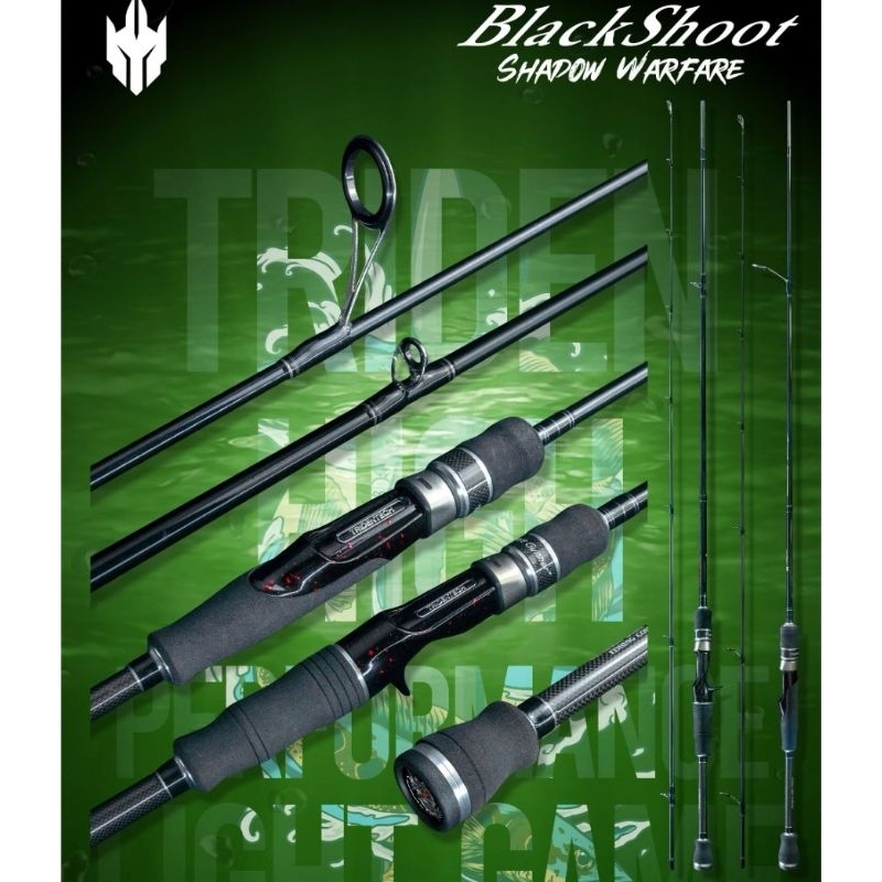 Jual Joran Tridentech Black Shoot Ring Fuji Joran Spinning dan Bait ...