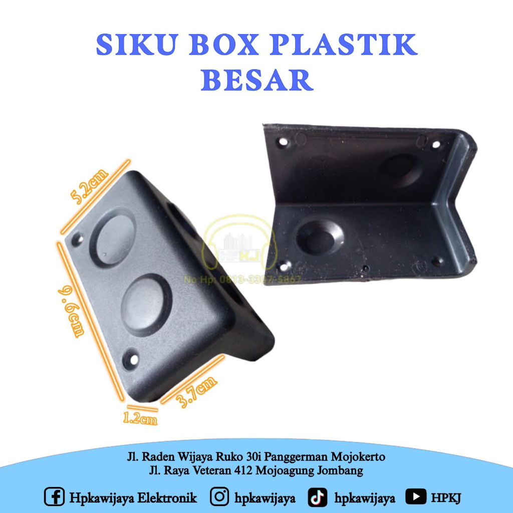 Jual ( 8PCS )Siku box plastik speaker besar | Shopee Indonesia