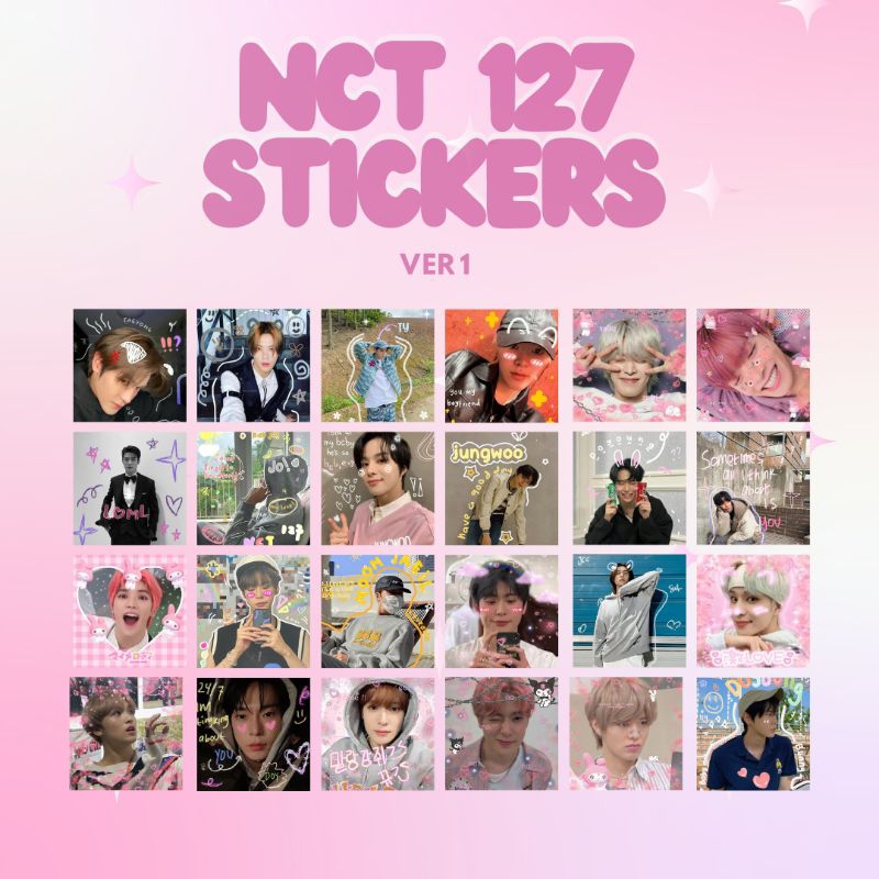 Jual [90 PCS] NCT 127 LOVE MAIL STICKER FREBIESS STICKER DECO KPOP | Shopee Indonesia