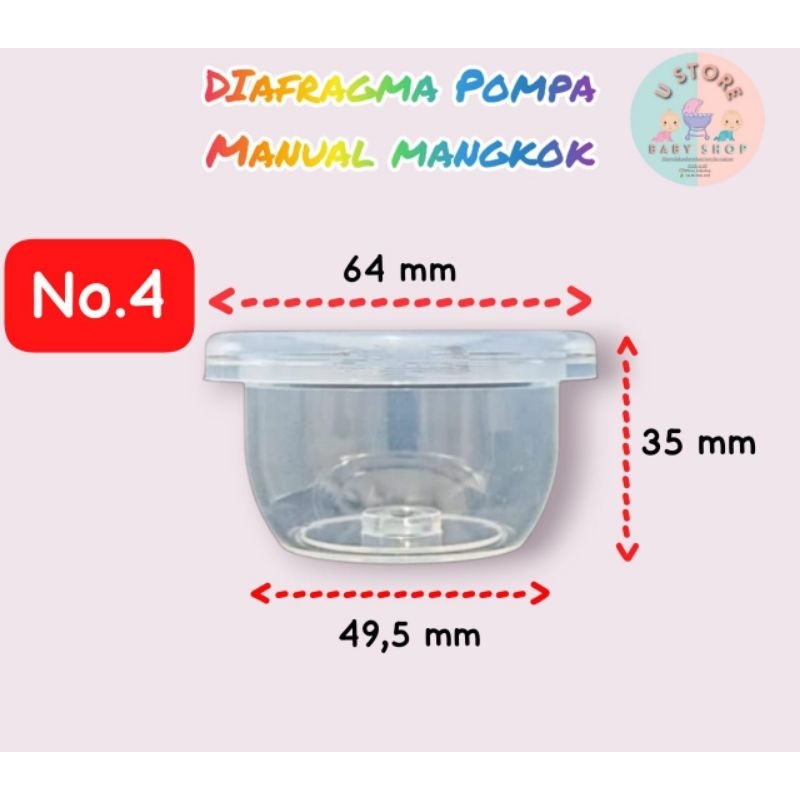 Jual Spare part pompa asi diafragma manual diafragma elektrik ...