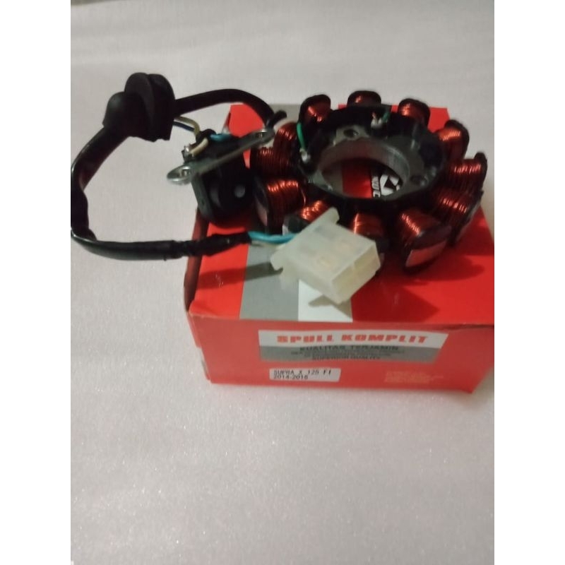 Jual SPUL SPULL SPOOL SEPUL STATOR COMP SUPRA X 125 FI INJEKSI 2014 2015 | Shopee Indonesia