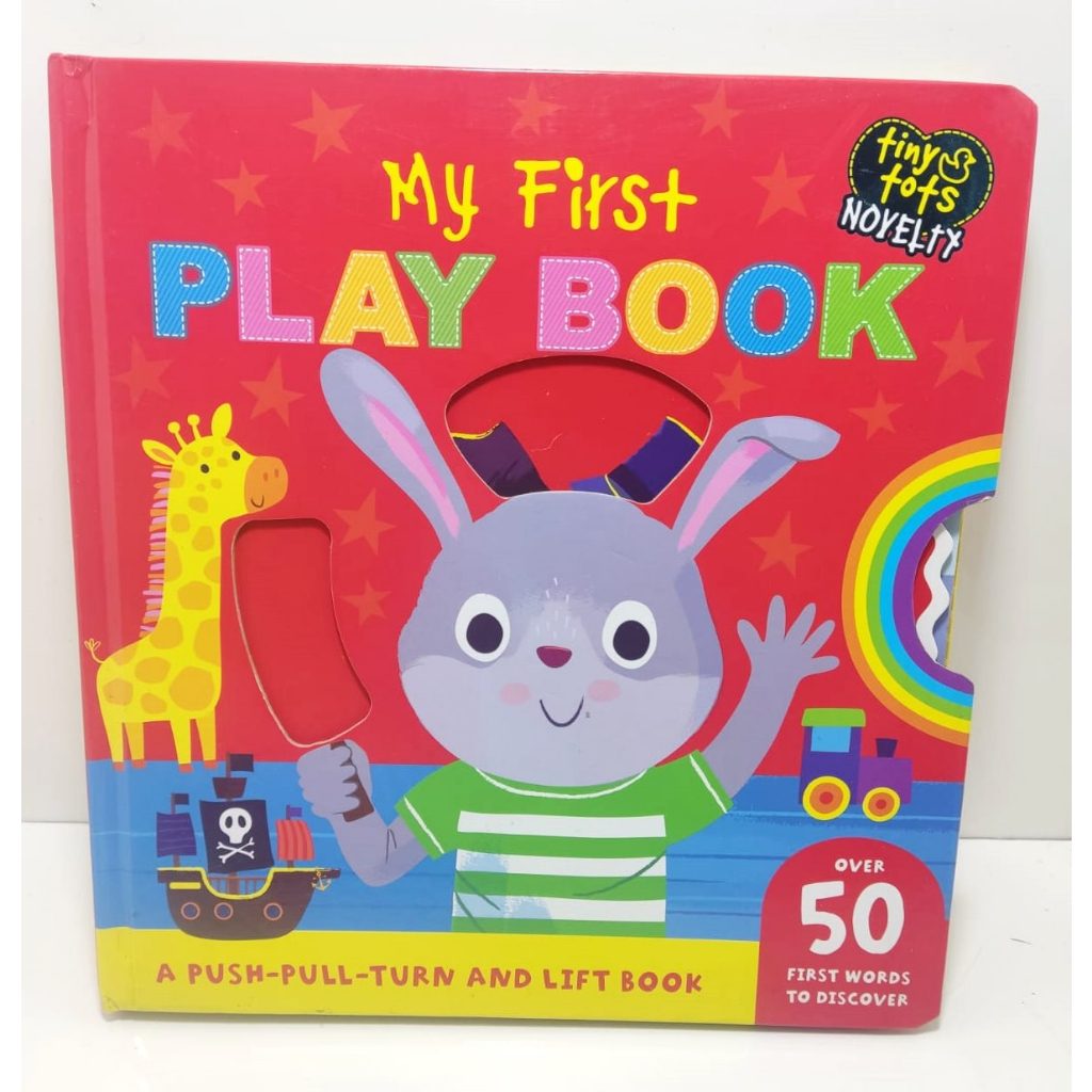 Jual MY FIRST PLAYBOOK / Boardbook Interaktif / Pull and push Book ...