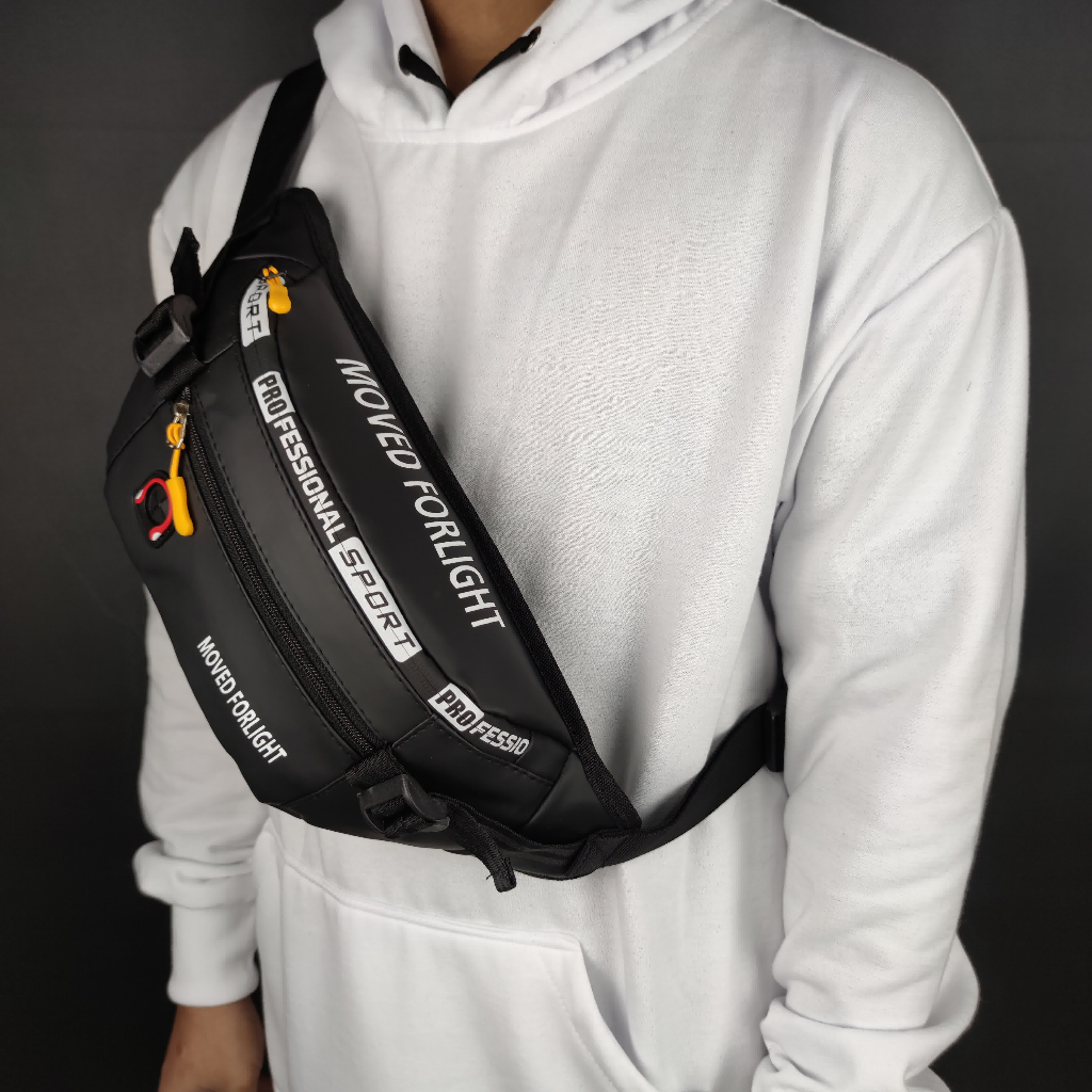 Jual TAS SALEMPANG WATERFROOF ANTI AIR PRIA WANITA SPORTY OUTDOOR WAIST ...