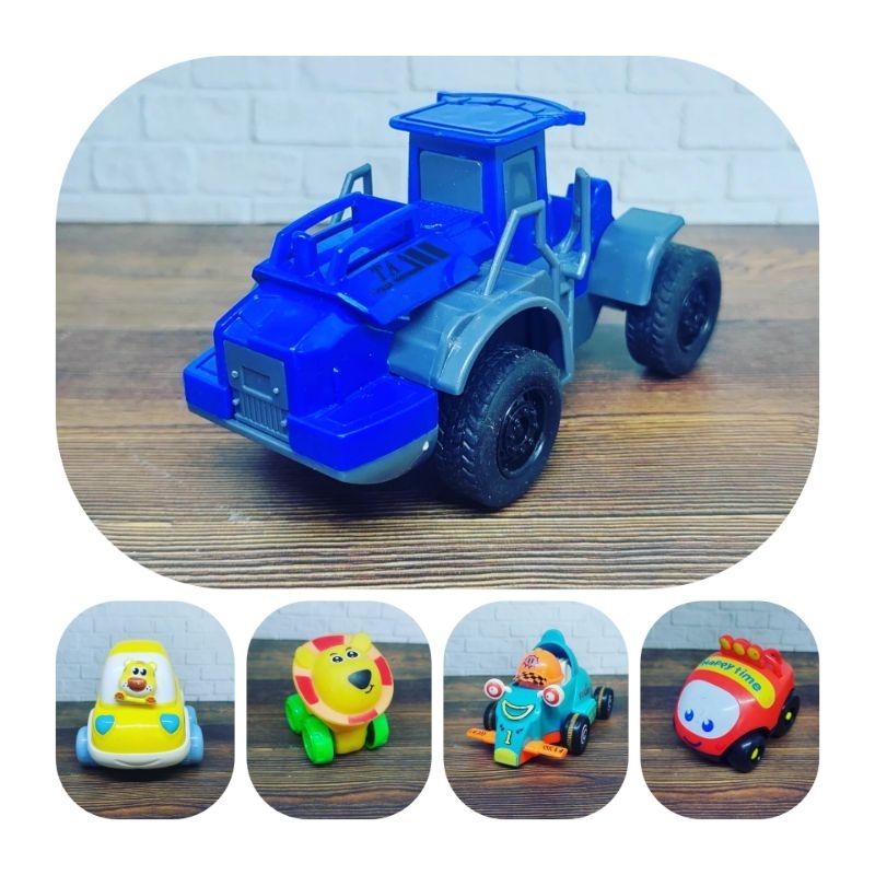 Jual Mainan mobil mobilan seken traktor, mobil emco, mobil balap made ...