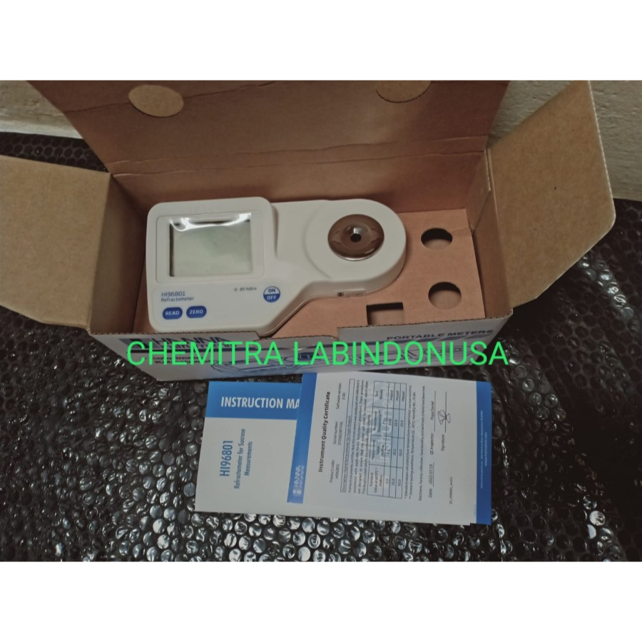 Jual HANNA HI 96801 Digital Refractometer for Brix Analysis in Foods ...
