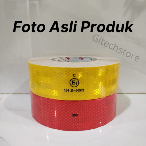 Jual Stiker scotlet 3m scotlite scotlight reflektif pemantul cahaya ...