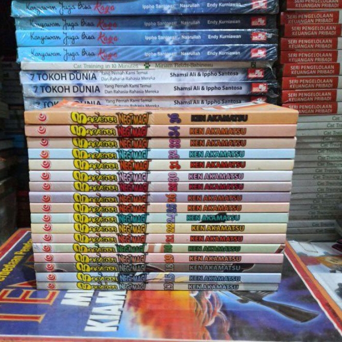 Jual KOMIK MAGISTER NEGI! MAGI ORIGINAL KEN AKAMATSU BEKAS CABUTAN ...