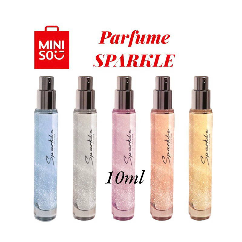Jual MINISO parfum wanita sparkle eau de toilette 10ml | Shopee Indonesia