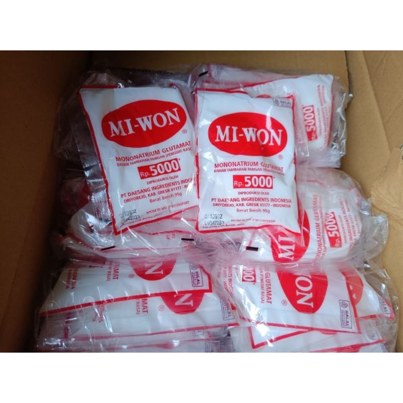Jual msg/miwon penyedap rasa kemasan 5000/miwon penguat rasa makanan ...