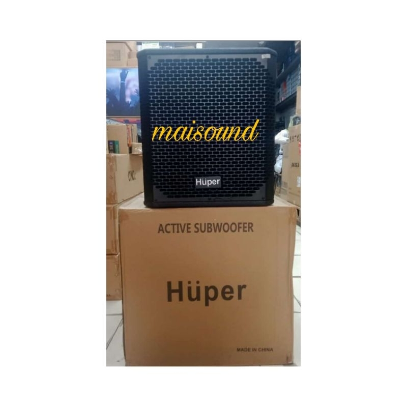 Jual SUBWOOFER AKTIF HUPER B12A 12 INCH ORIGINAL HUPER B 12A SATUAN B ...