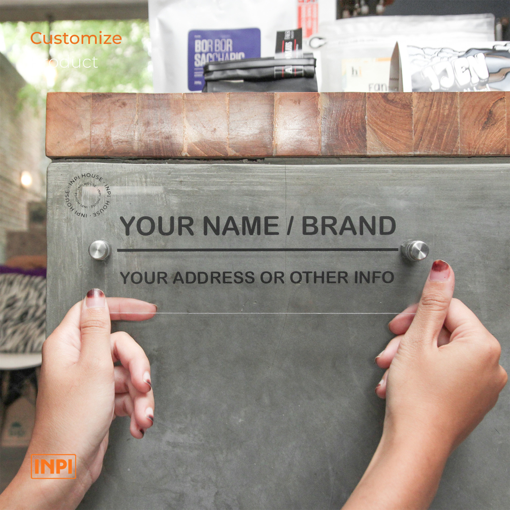 Jual Custom Signage - Request Papan Penanda Ruang - Custom Design ...