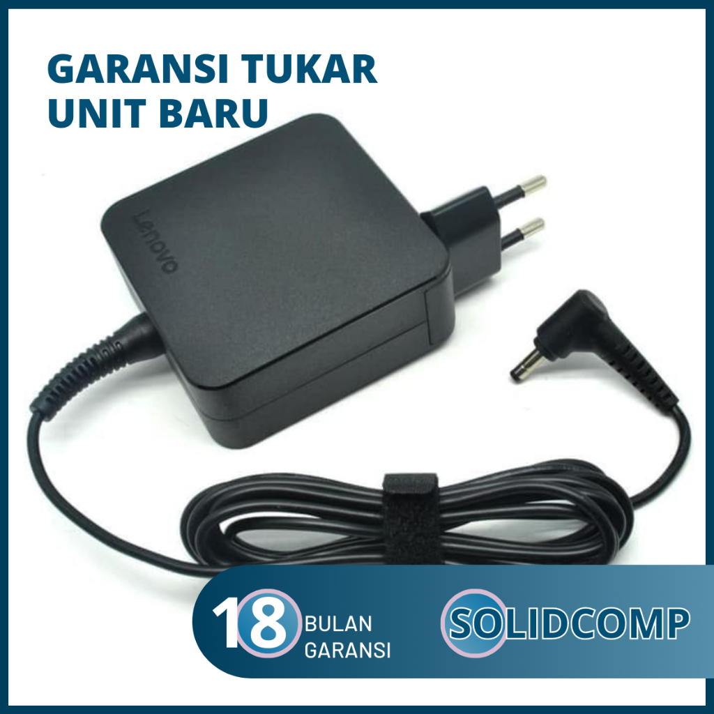 Jual Original Adaptor Charger Lenovo 20v 2.25a (4.0mm*1.7mm) colokan ...