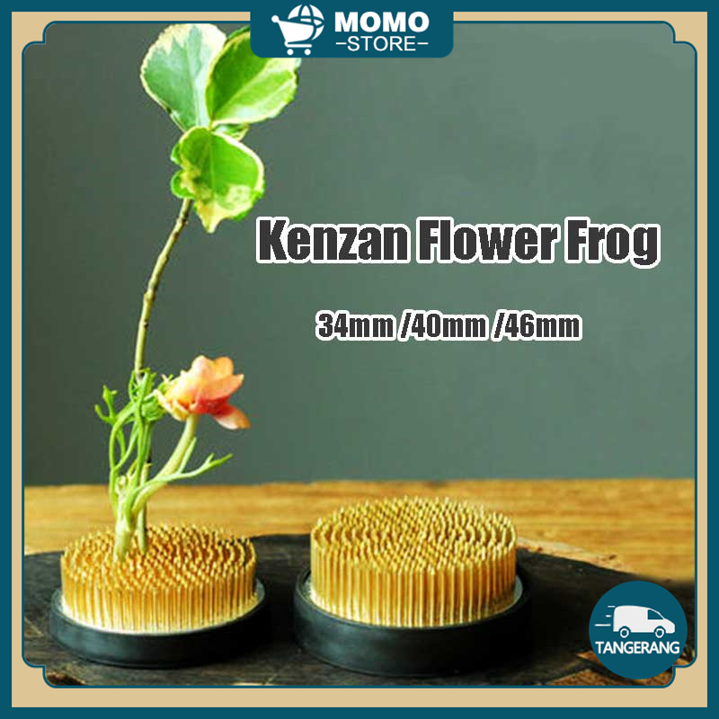 Jual Alat Merangkai Bunga Bulat Kenzan Flower Frog Ikebana Dengan ...