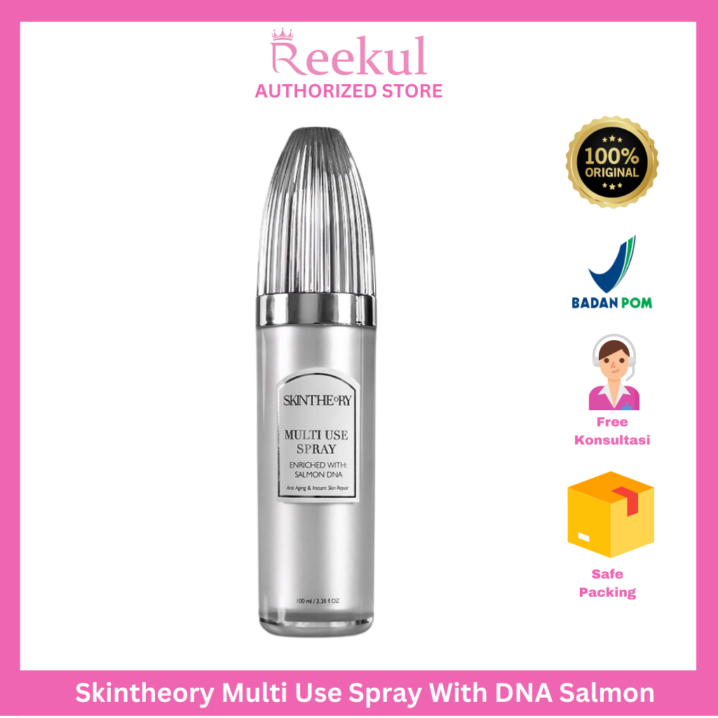 Jual Skintheory Multi Use Spray With DNA Salmon 100ml Menyamarkan Kerutan & Garis Halus ...