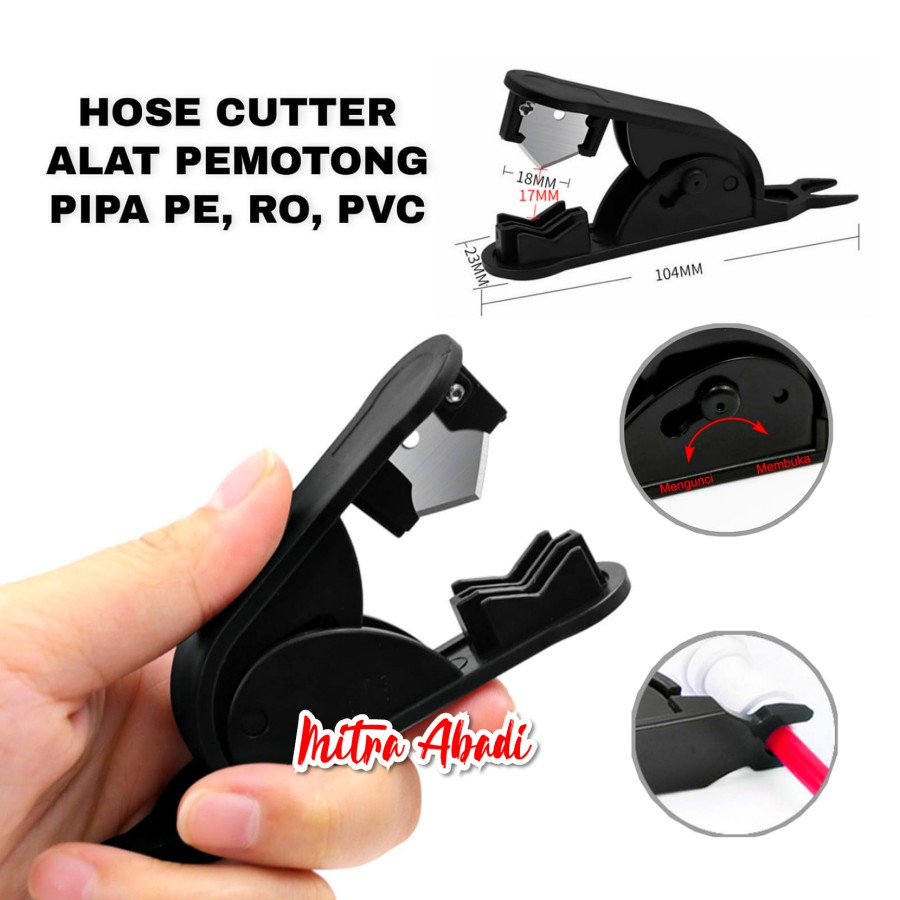 Jual Hose Cutter Alat Pemotong Pipa PE PU PVC / Pemotong Selang RO ...