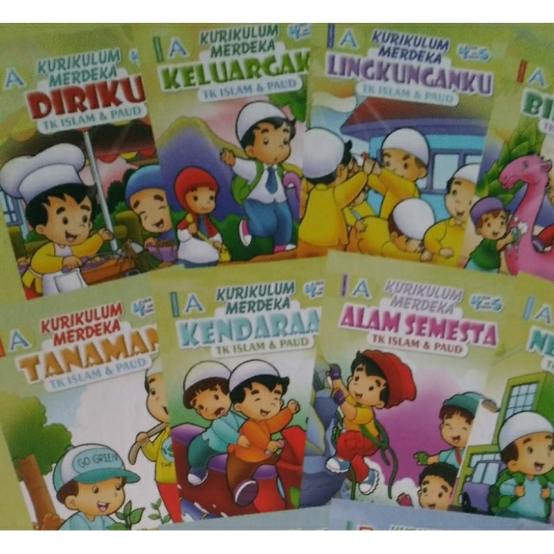 Jual Buku Paket Tk Islam & Paud : Kurikulum Merdeka (A) | Shopee Indonesia