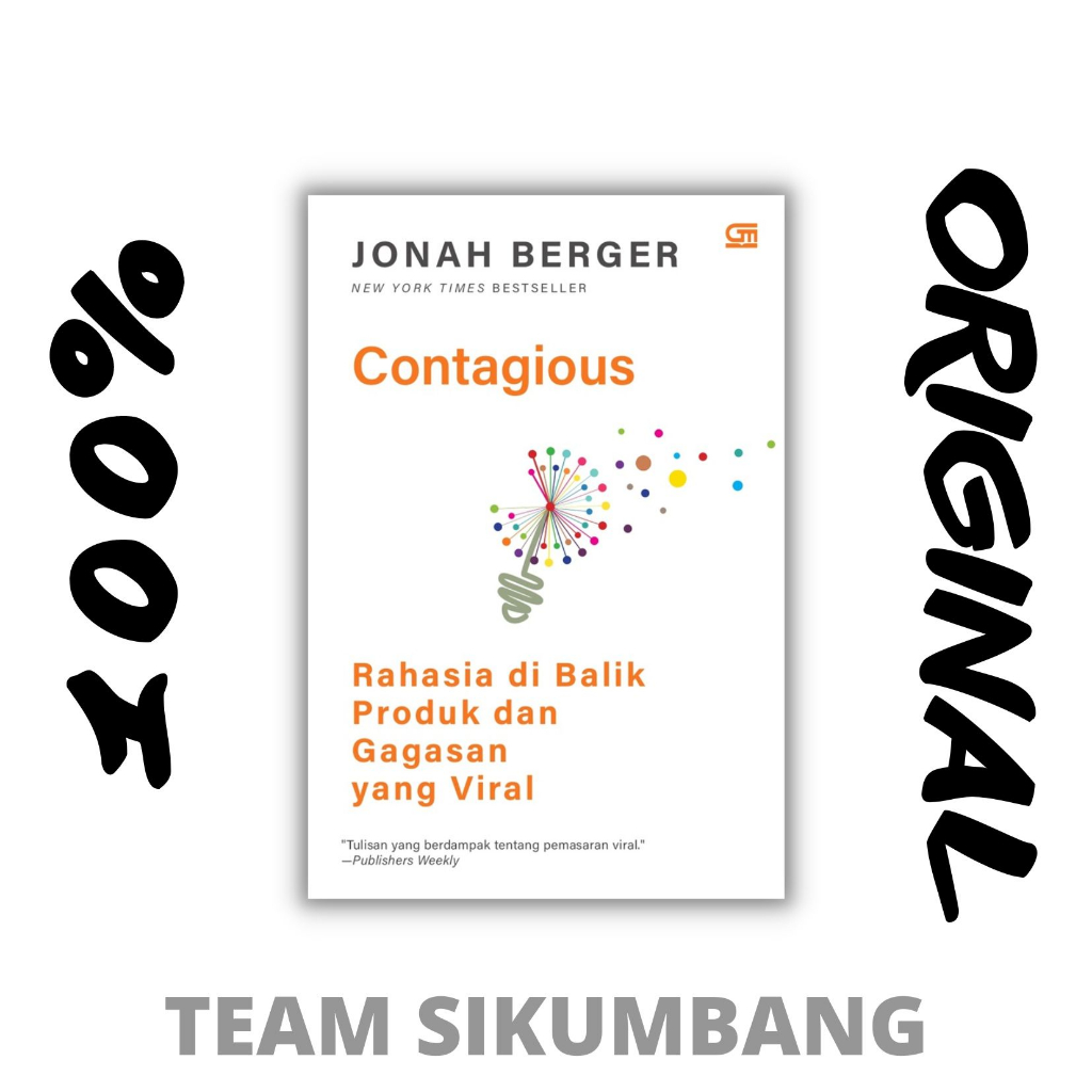 Jual Buku Contagious: Rahasia Di Balik Produk Dan Gagasan Yang Viral by Jonah Berger | Shopee ...