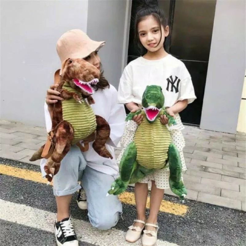 Jual Tas Gendong boneka dinosaurus Tirex Tas Ransel karakter boneka ...