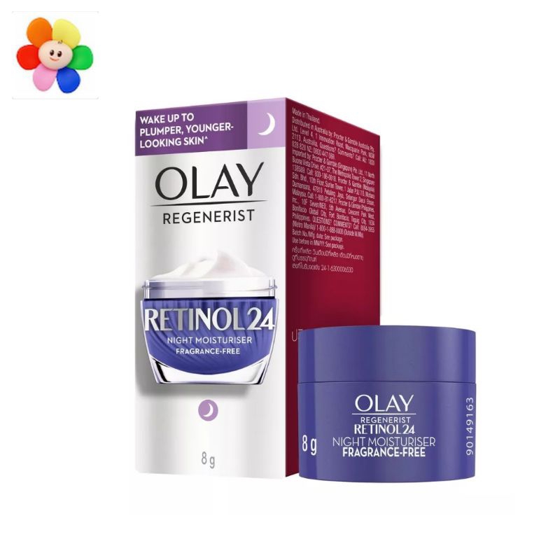 Jual Olay Regenerist Retinol 24 Night Cream 8gr 8 gr Krim Malam ...