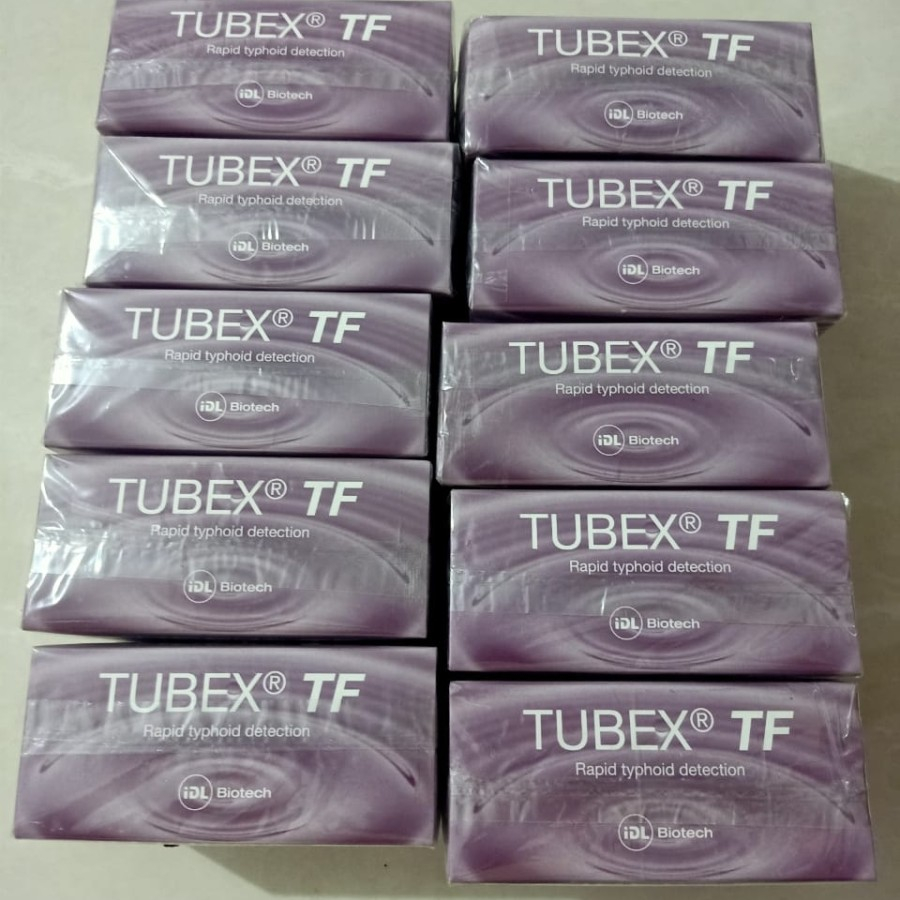 Jual Promo Tubex TF Biotech 36 test / Rapid typhoid detection ...