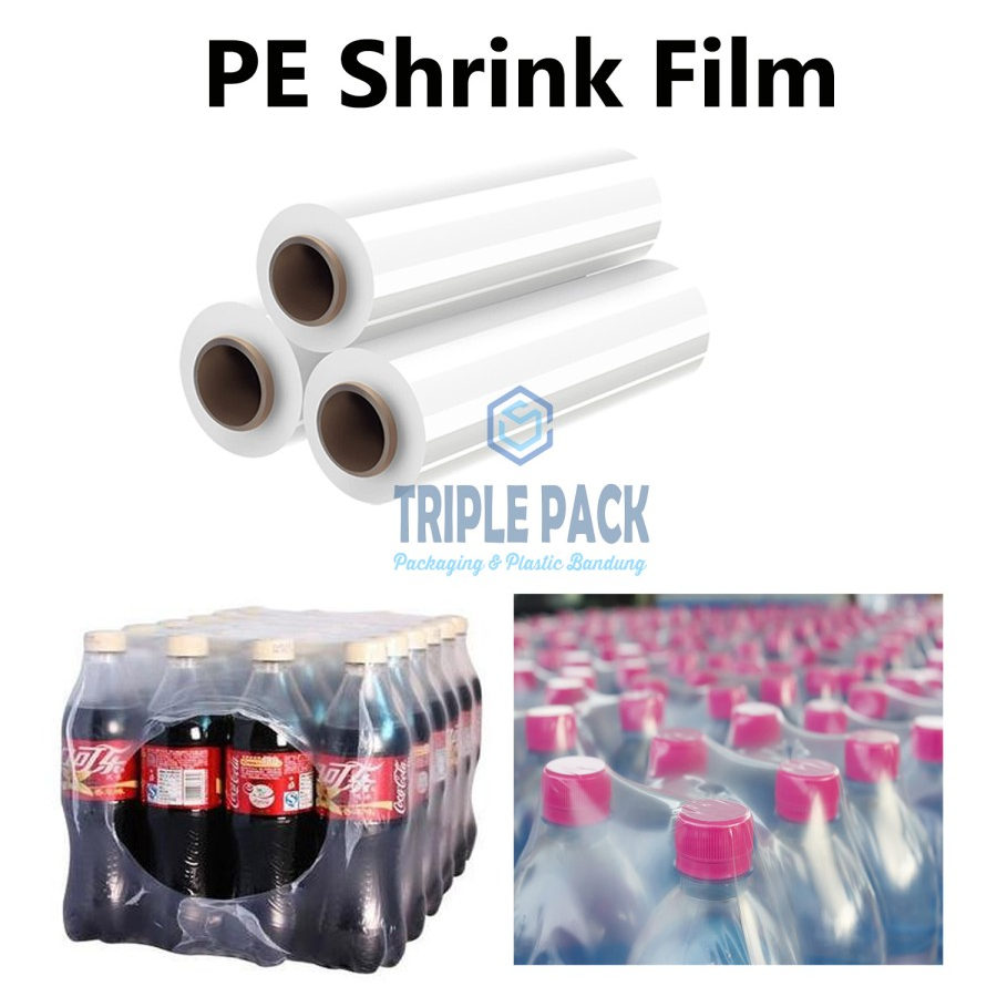 Jual PE Shrink Film 1Kg Plastik Segel Banded Botol Minuman Minyak ...