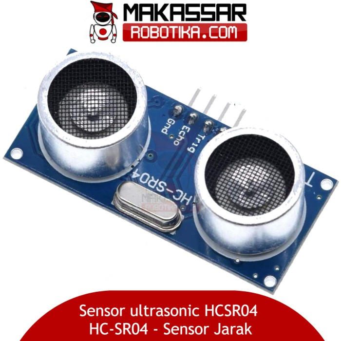 Jual Sensor ultrasonic HC­SR04 HC-SR04 - Sensor Jarak | Shopee Indonesia