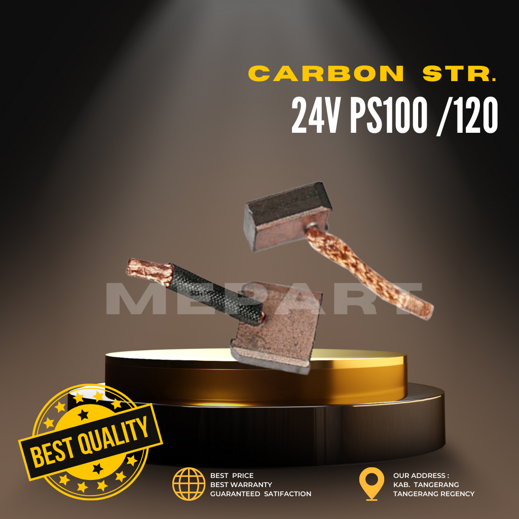 Jual CARBON STR 24V PS100 /120 (FJ-192) (1SET = 4PCS) | Shopee Indonesia