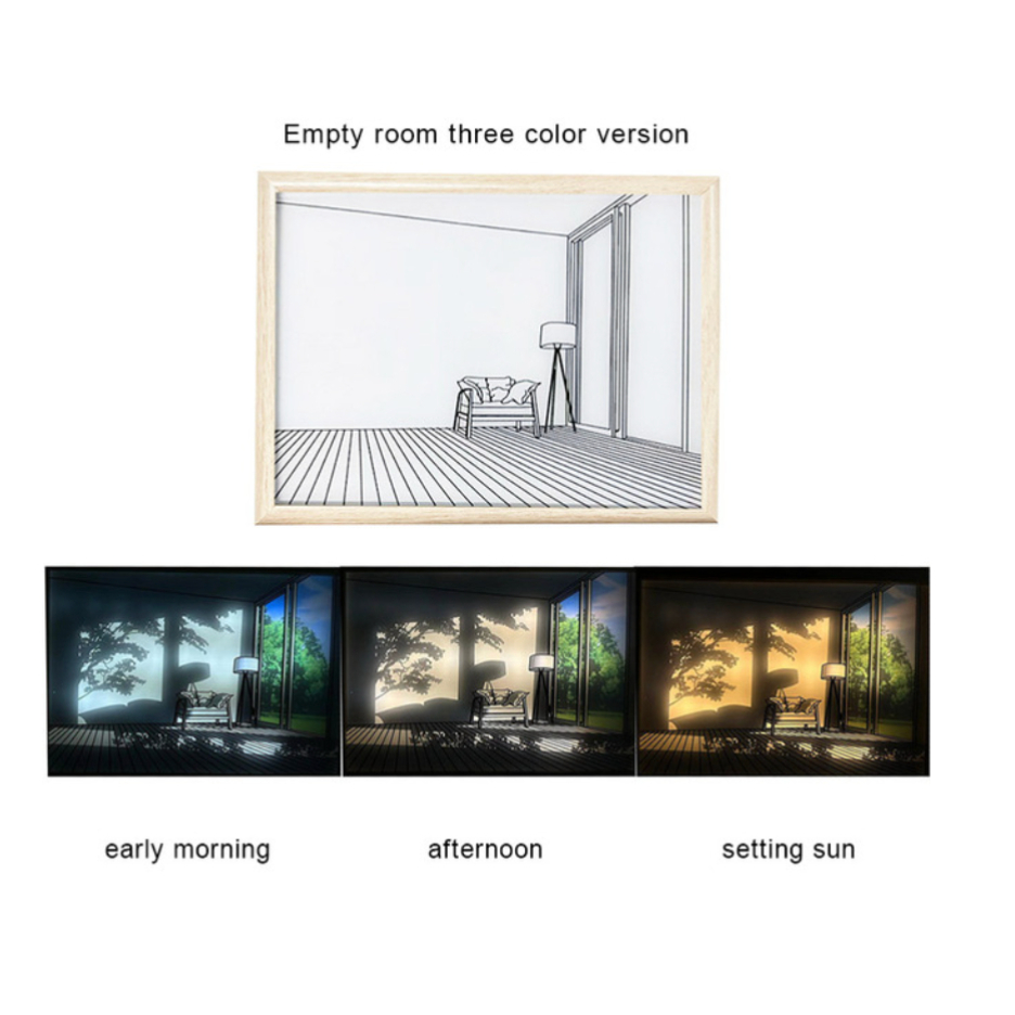 Jual Nomaid.id - Light Painting Lukisan Lampu Meja Dekoratif Lukisan ...