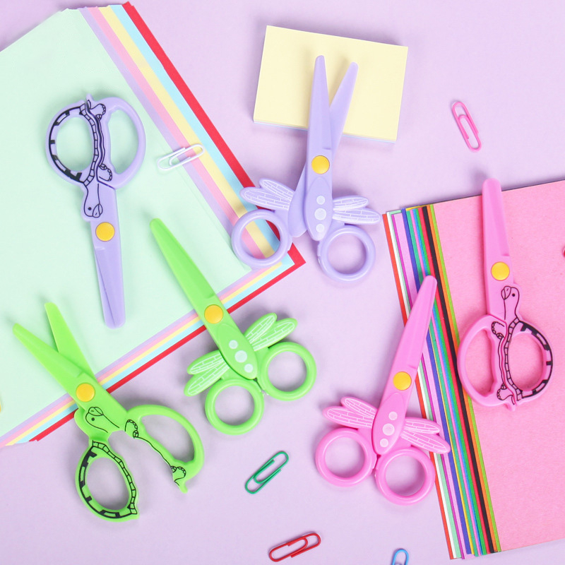 Jual COD ️ Gunting Anak/ Safety Scissors/ Gunting Origami/ Gunting Aman ...