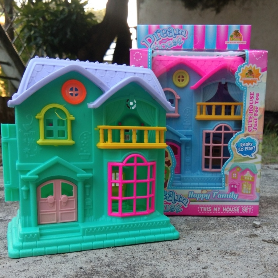 Jual Mainan Rumah Rumahan Boneka Villaku OCT 2906 Kemasan Dus | Mainan ...