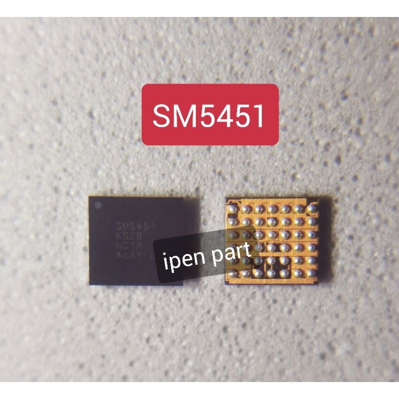 Jual IC Charging SM5451 Sam A33 A53 A54 A73 Org New Tested SM 5451 A336 ...