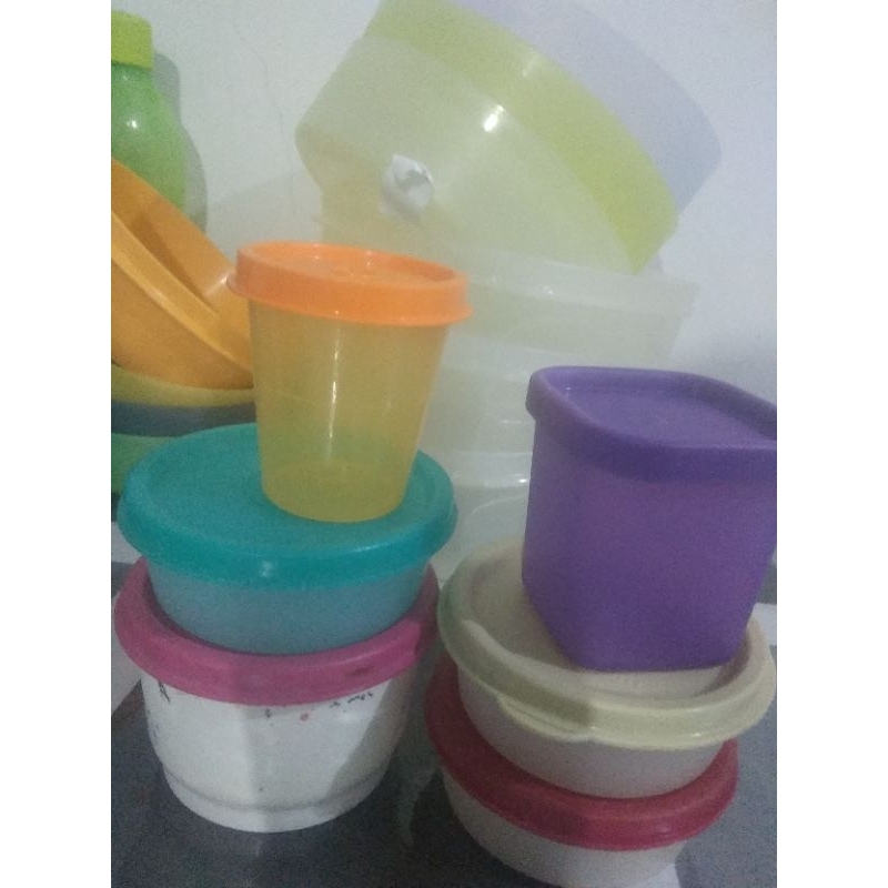 Jual Petit Tupperware Second/MPASI Tupperware Second | Shopee Indonesia