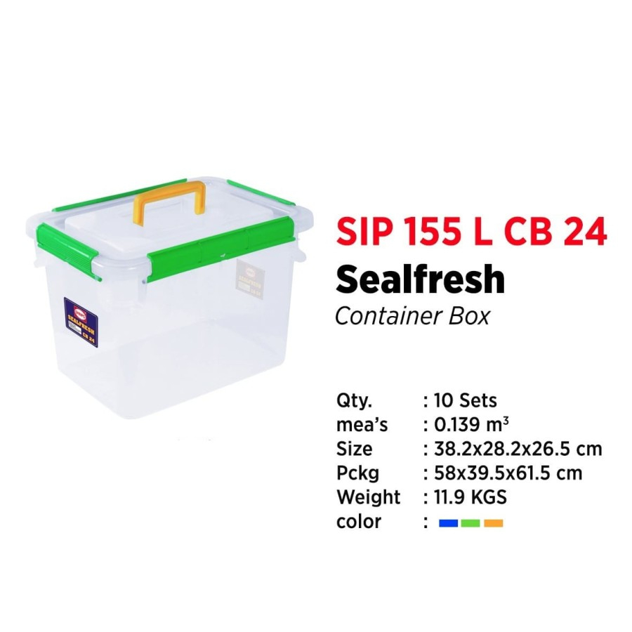 Jual Shinpo 155 L CB24 Sealfresh Container Box Seal Karet Kotak Kedap Udara Anti Bocor CB 24 ...