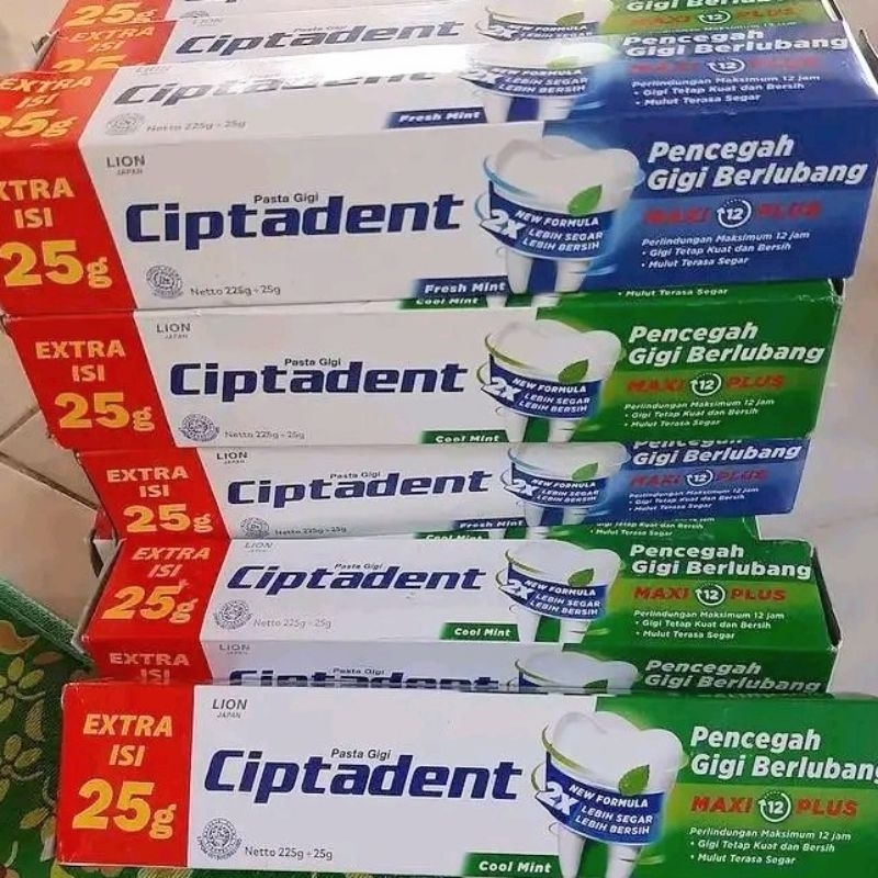 Jual Ciptadent Maxi 12 Plus Jumbo 225gr | Shopee Indonesia