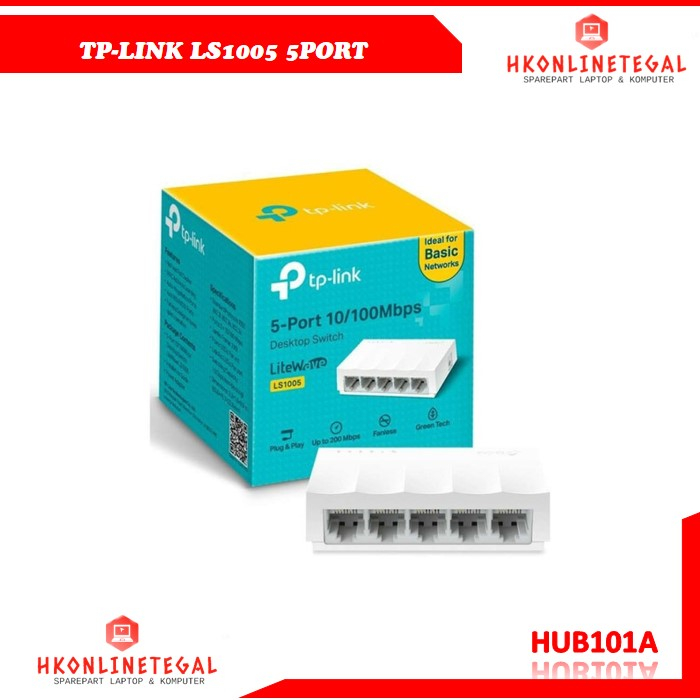 Jual Switch Hub Litewave LS1005 tp-link 5 port - SWITCH HUB LITEWAVE LS1005 TP-LINK 5 PORT ...